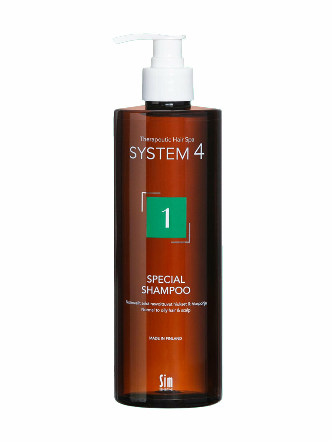 Sim Sensitive System 4 Climbazole Shampoo 1 Шампунь для нормальных волос терапевтический № 1 Система 4, 500 мл