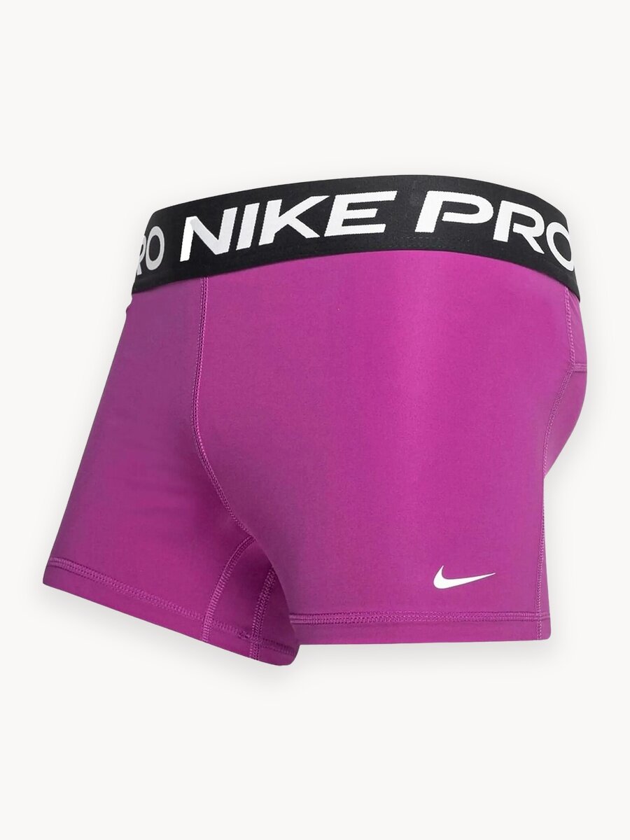 Шорты NIKE Pro 3", размер XS, фиолетовый