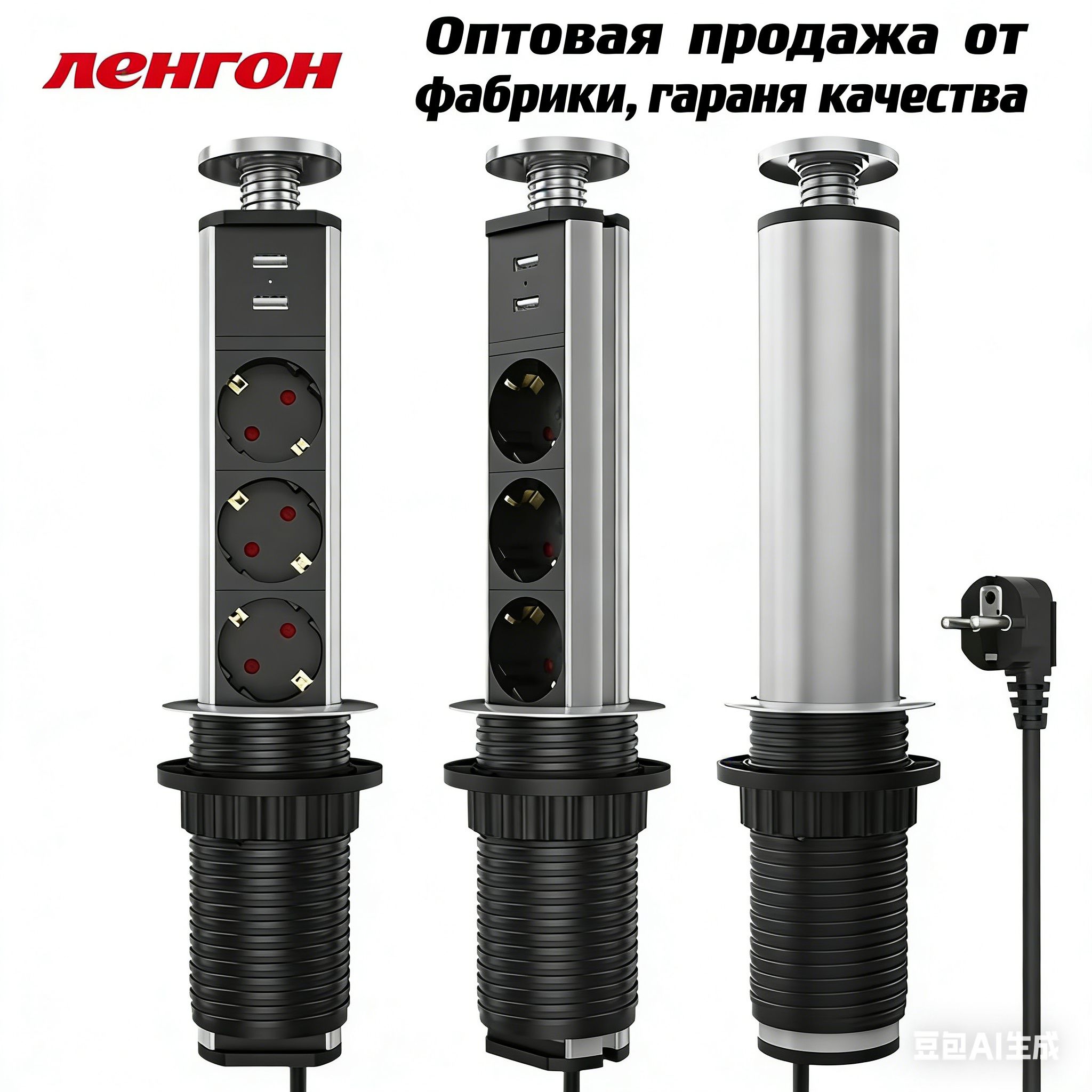 Подъемная розетка для стола USB европейского стандарта, скрытая, для офиса и кухни, американского стандарта desktop socket