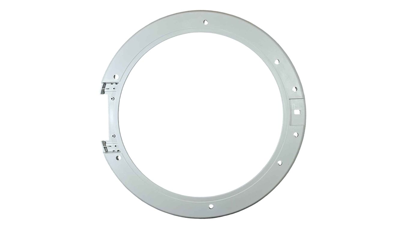 Внутренняя рамка от люка 627851 для стиральных машин Ariston RST 6229 S RU, RSSG 722V S IT N W11082142 (цвет: серый, снято с гарантийной техники) RST 702 ST S