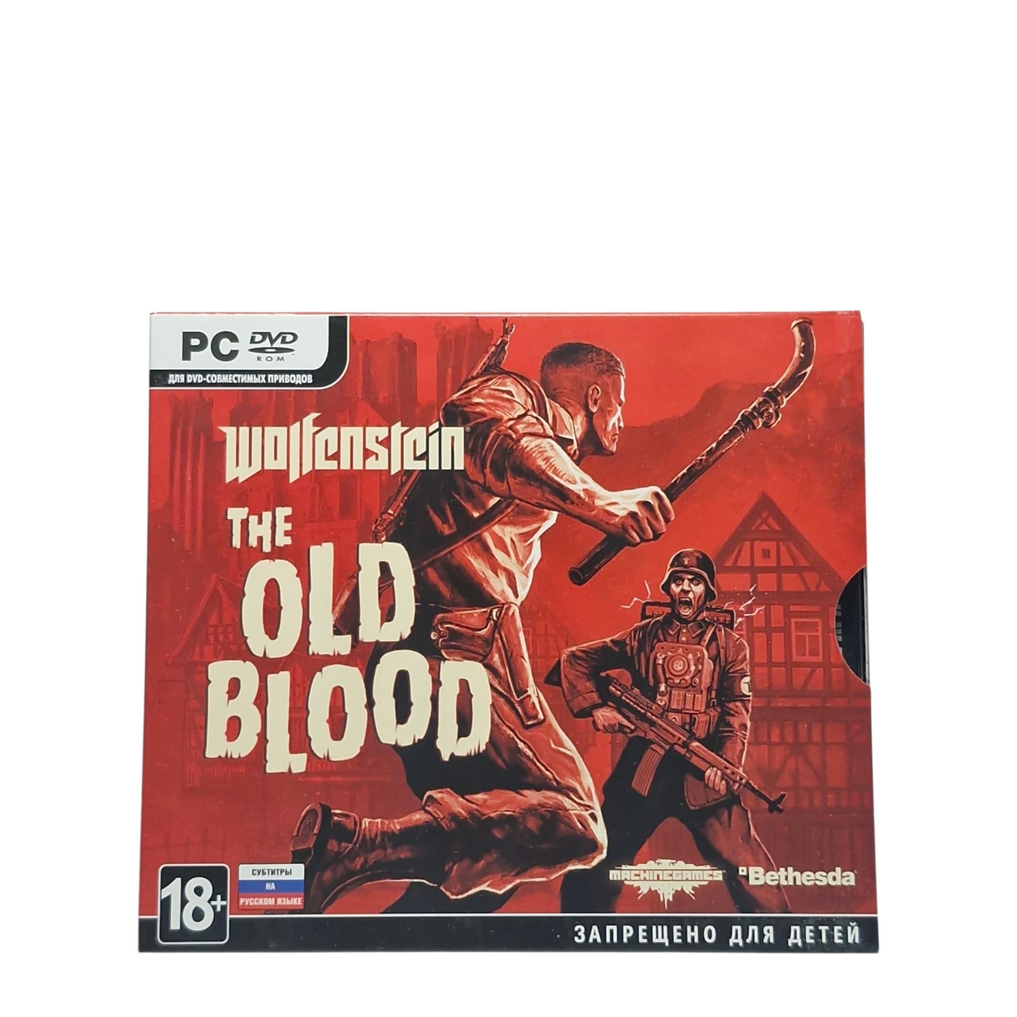 Игра для компьютера: Wolfenstein The Old Blood Steam Box pc диск лицензия
