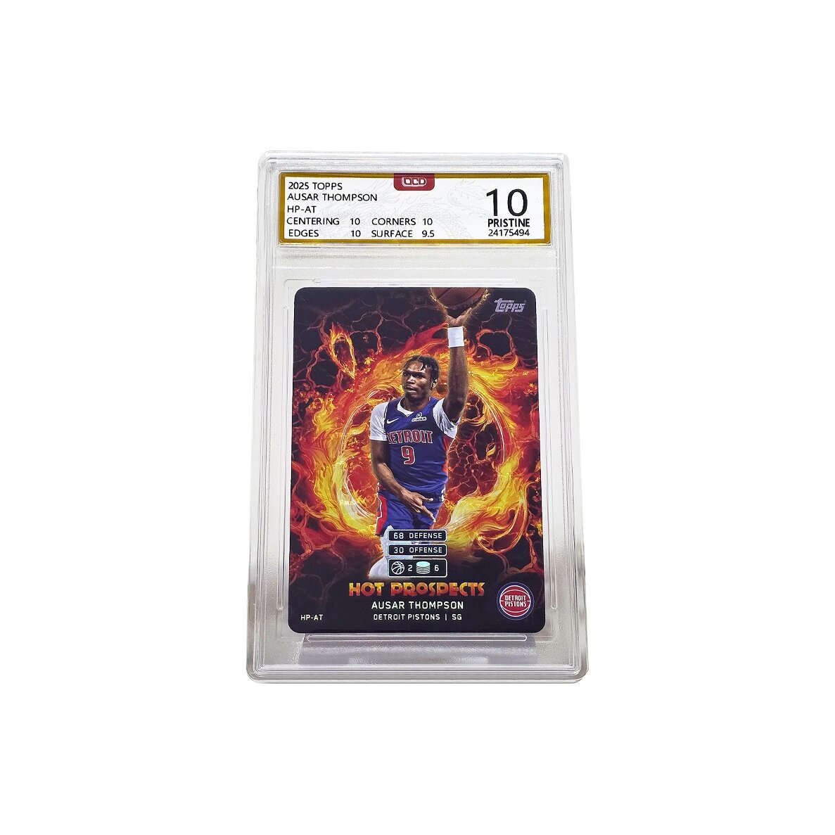 Карточки коллекционные Topps Hot Prospects