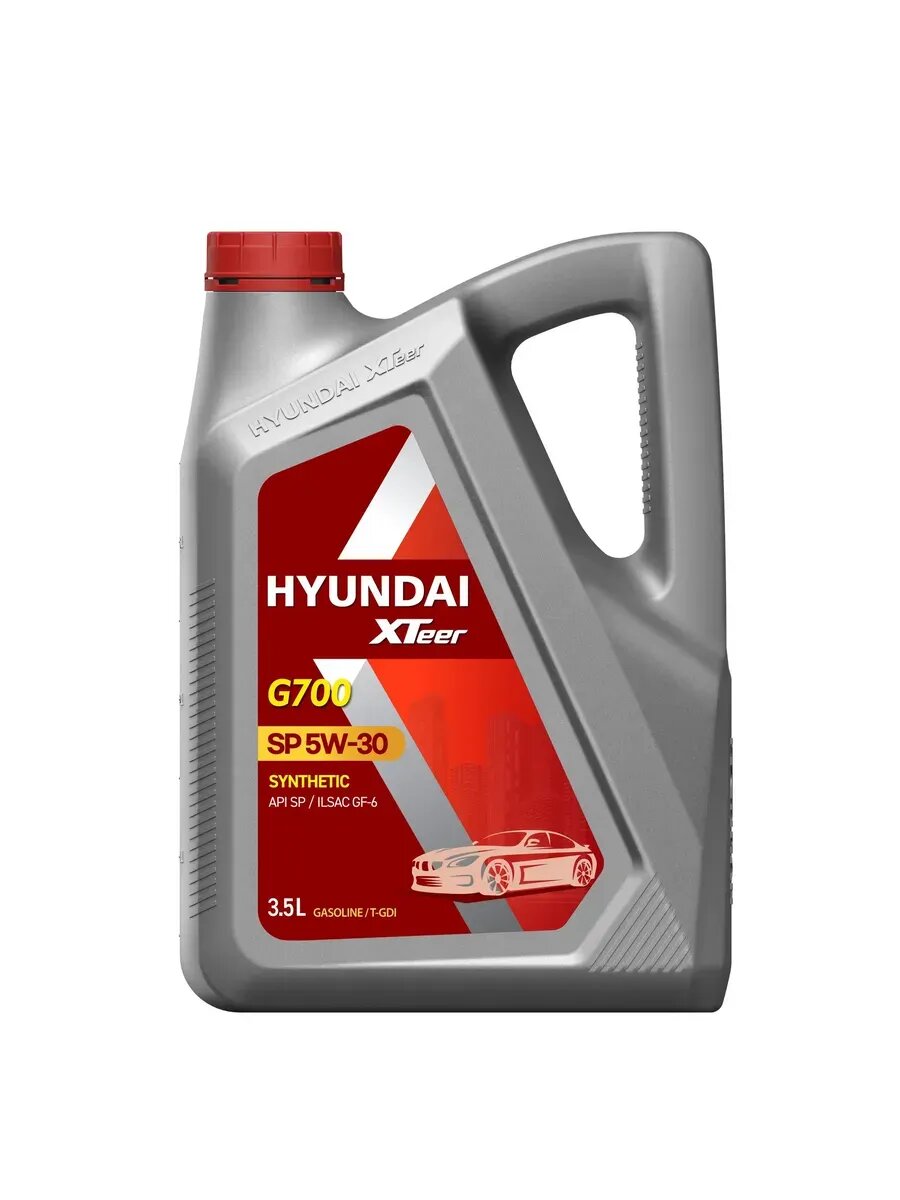 Полусинтетическое HYUNDAI XTeer Gasoline G700 5W-30, 3.5 л