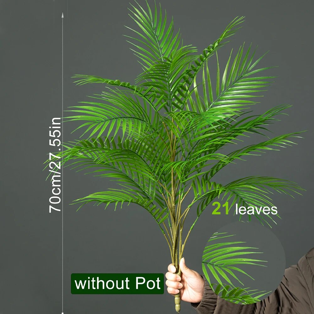 Искусственная пальма Kmitang 50-88 см 70cm 21 Leaves