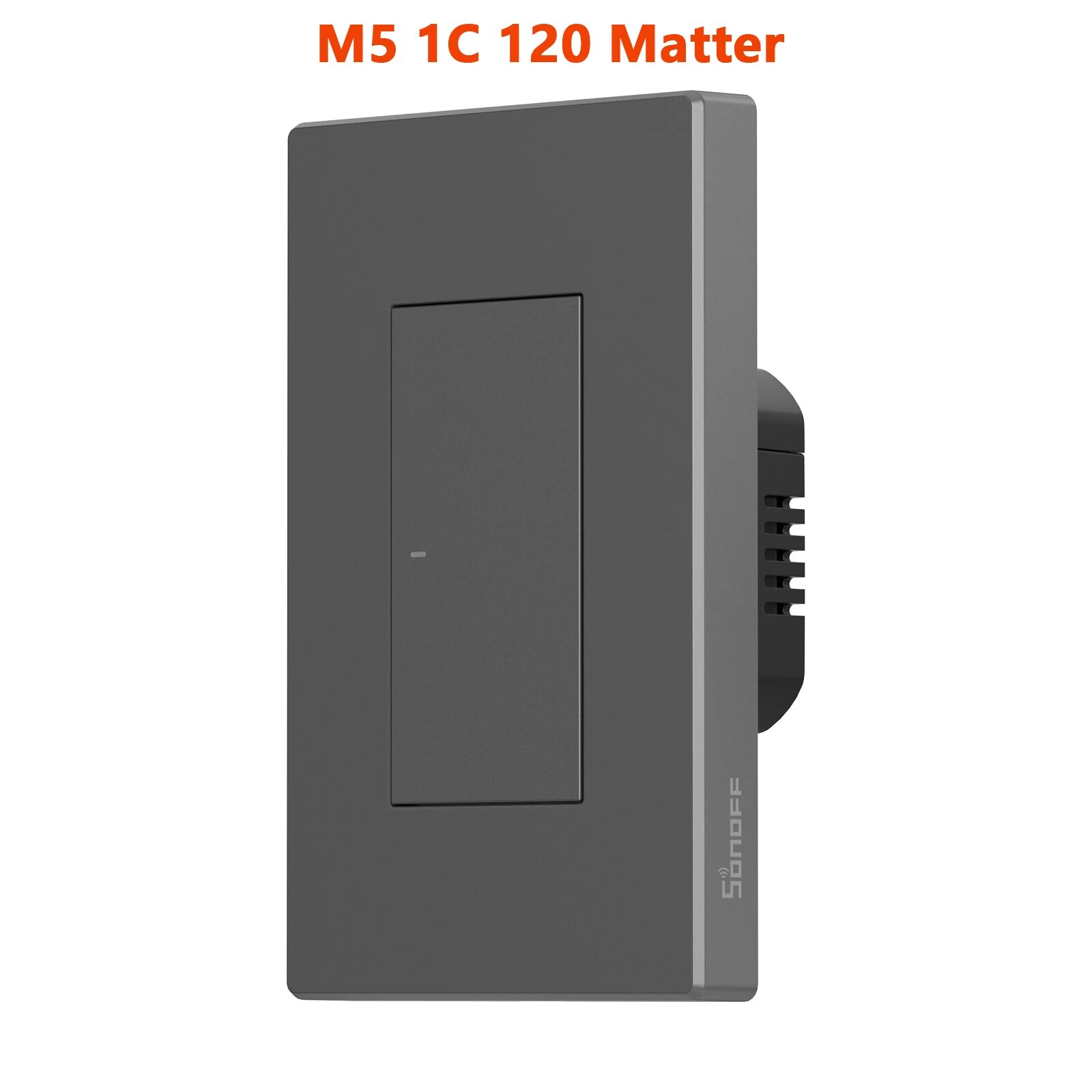 Умный Wi-Fi выключатель Sonoff M5 120 1C 2C 3C Matter SwitchMan с механическими кнопками, настенный выключатель R5, контроллер EWelink, работает с Alexa