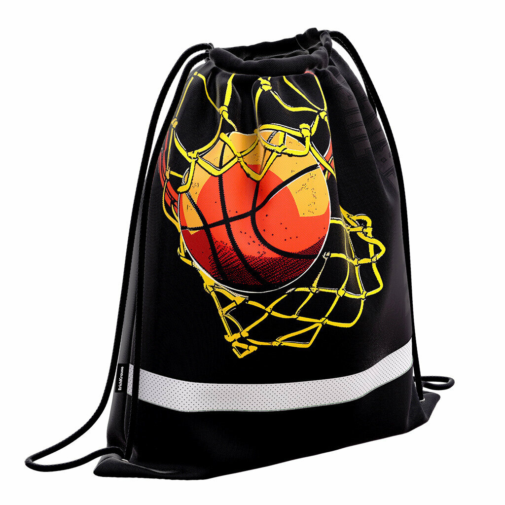 Сумка для обуви 41х50см Basketball с вентиляцией ERICH KRAUSE 64951 (муж)