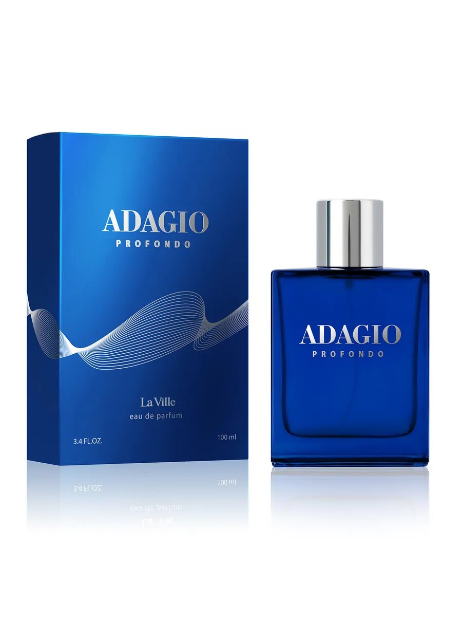 La Ville Парфюмерная вода мужская "Adagio Profondo" (Адажио Профондо) 100мл