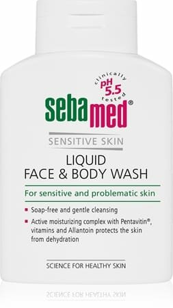 Средство для душа sebamed face & body wash sensitive skin, 200 мл