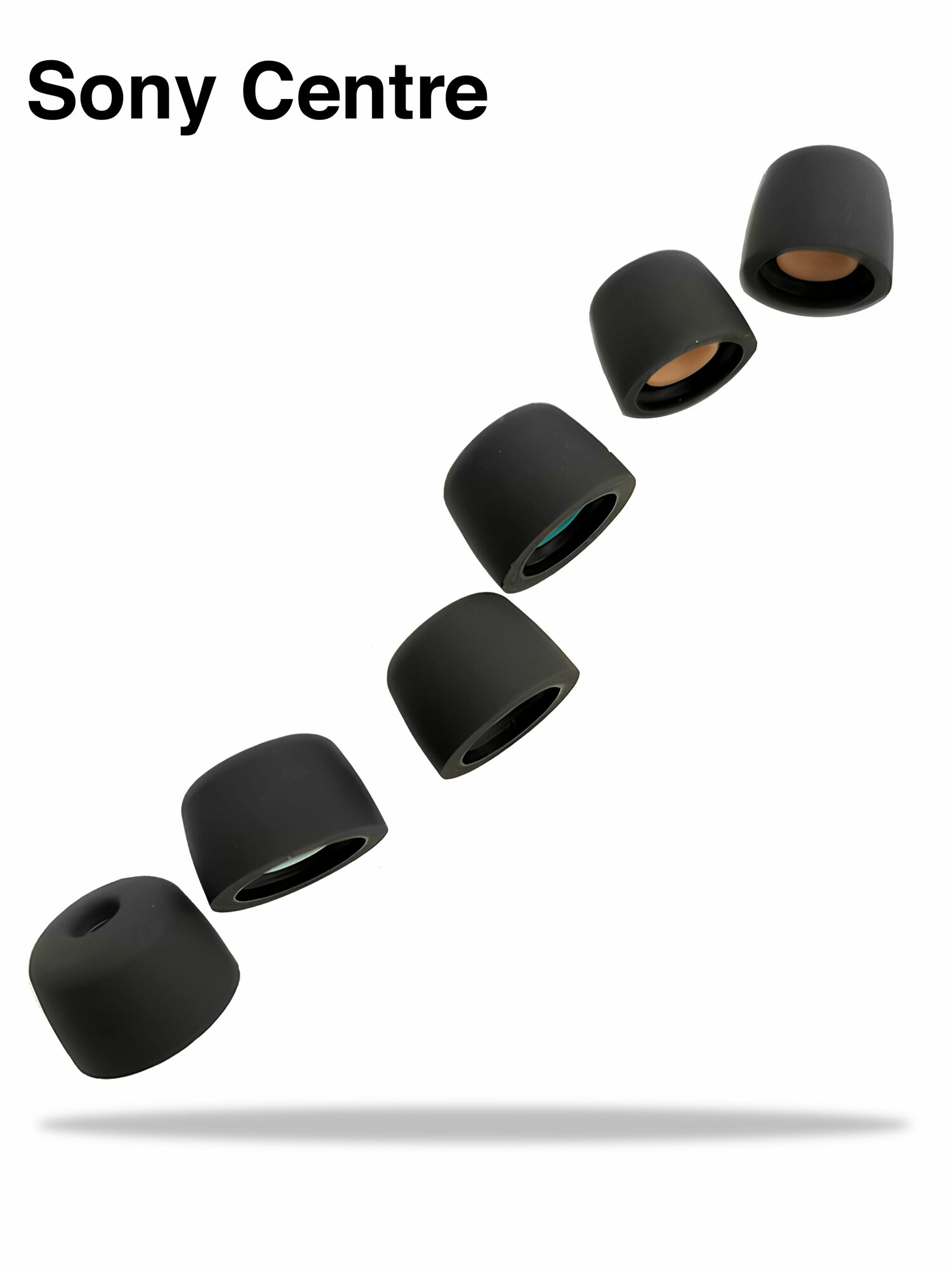 Амбушюры Sony EP-NI1000 фирменные размеры S/M/L черные (без упаковки)