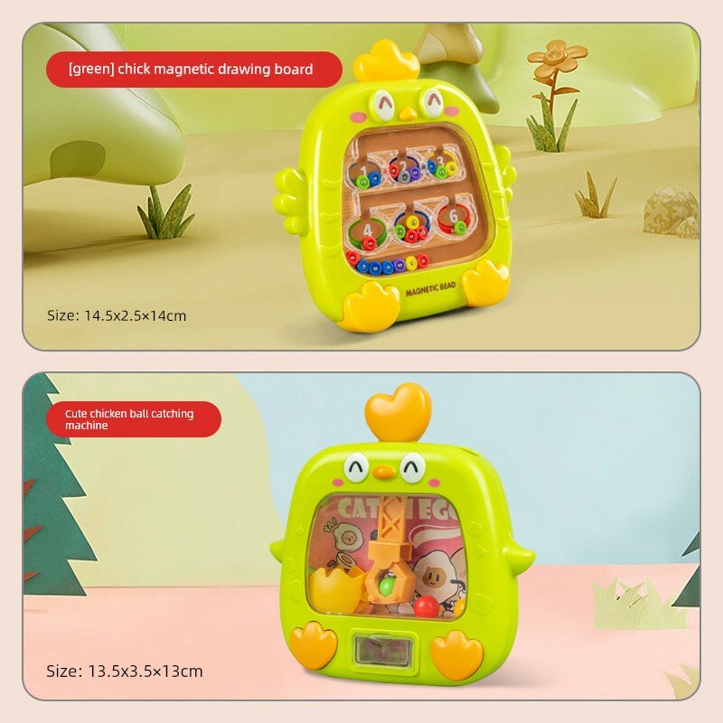 Магнитная игрушка-лабиринт для детей 3-6 лет, развивающая концентрацию, головоломка для девочек, обучающая и