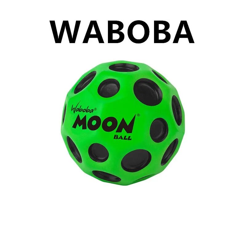 Высокоэластичный мяч "Waboba" для детей и взрослых, декомпрессионная игрушка/WABOBA MOON BALL Мяч-попрыгун, 1 шт