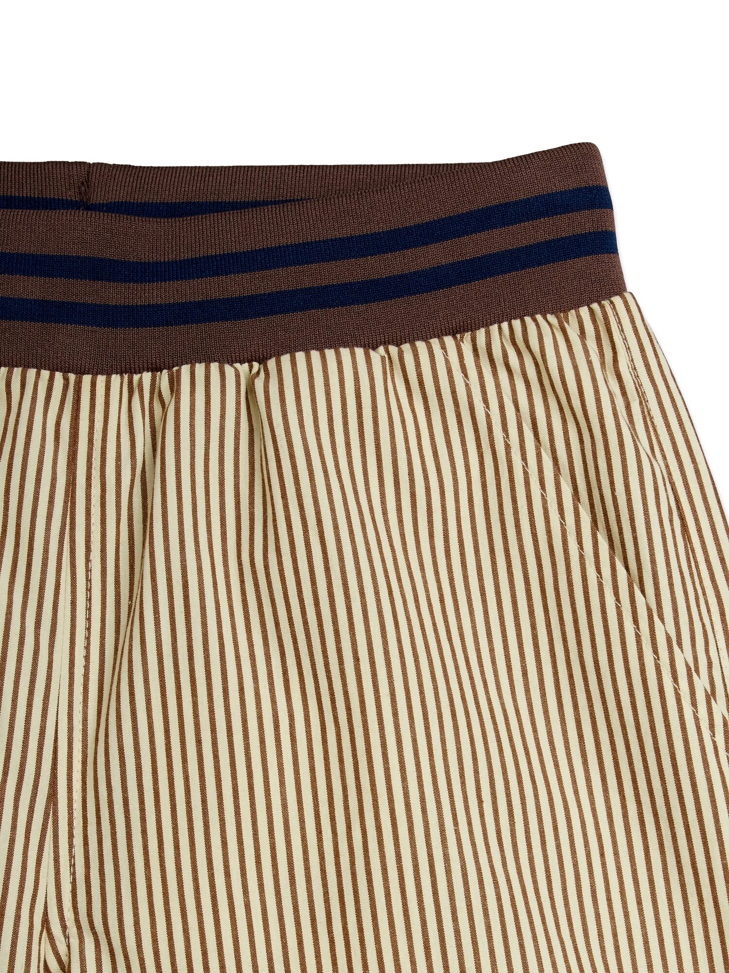 Шорты Mini Rodini Striped elasticated-waist shorts, размер 140 — фото 1
