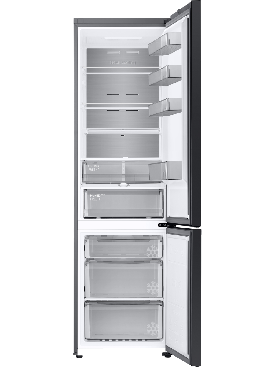 Холодильник Samsung RB38C7B4EB1/EF двухкамерн. общий объем 390л черный инвертер