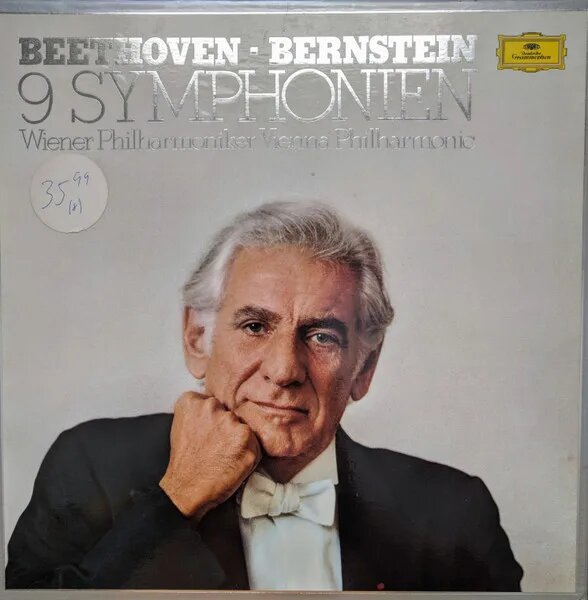 Бетховен - Bernstein - Wiener Philharmoniker - 9 Symphonien 8LP (Germany) NM