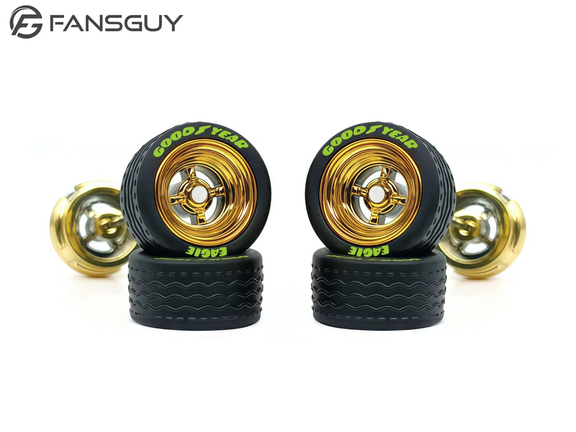 Колеса FANSGUY 1/64 Goodyear Eagle BBC-N Gild