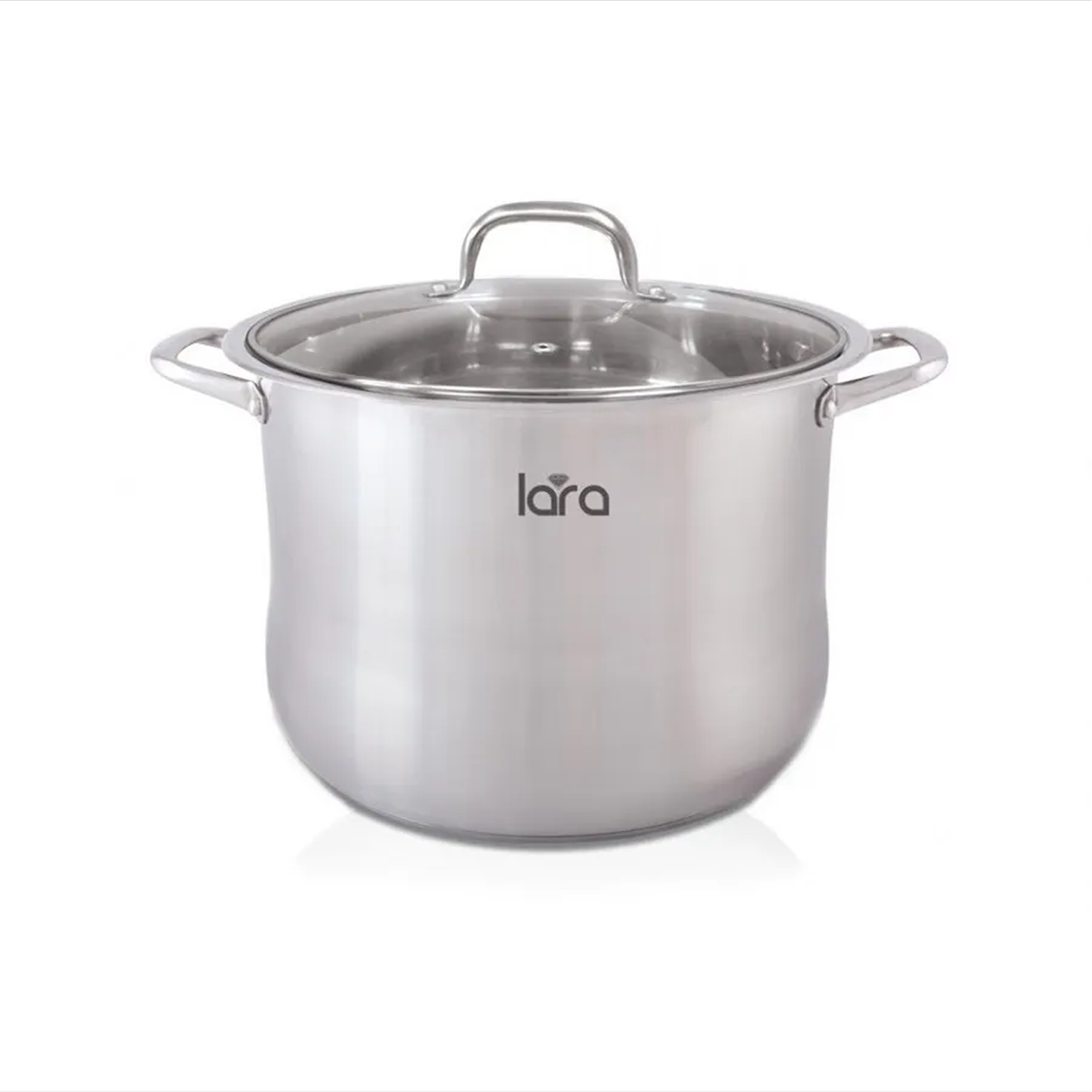 Кастрюля из нержавеющей стали с капсулированным дном LARA LR02-46 20,0л