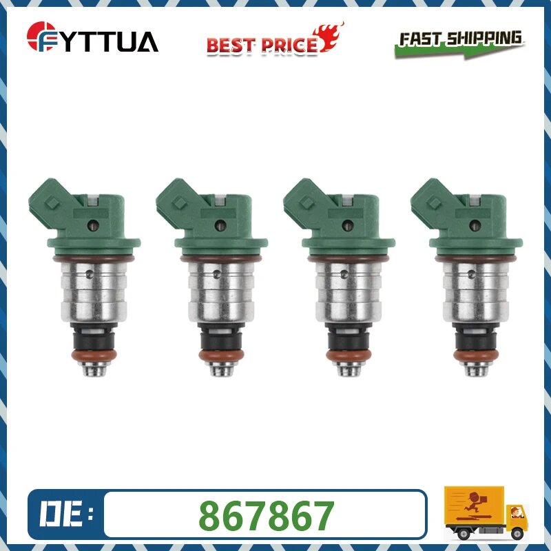 Топливная форсунка 1/4шт. 7700867867 Для Renault Laguna Espace III Megane Scenic 2.0L 200-220CC/мин 867867 Бико Насадка Нова