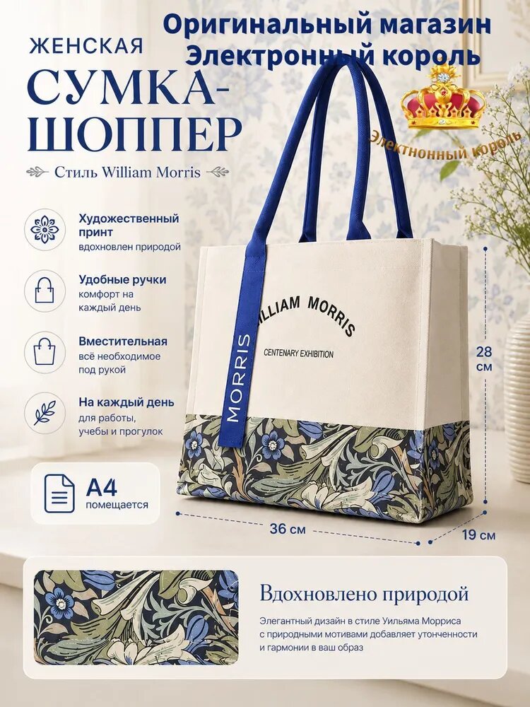 Сумка шоппер — фото 1