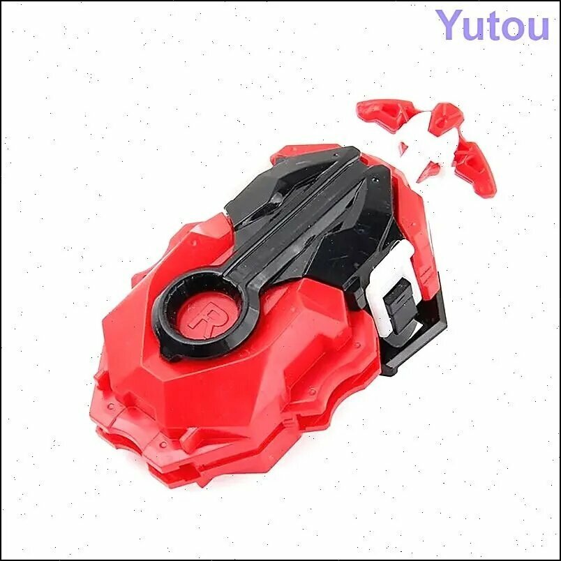 Индивидуальный запускной механизм B-184 Beyblade для уникальной игры со спиннинг-топами, Красное тело+Черный.