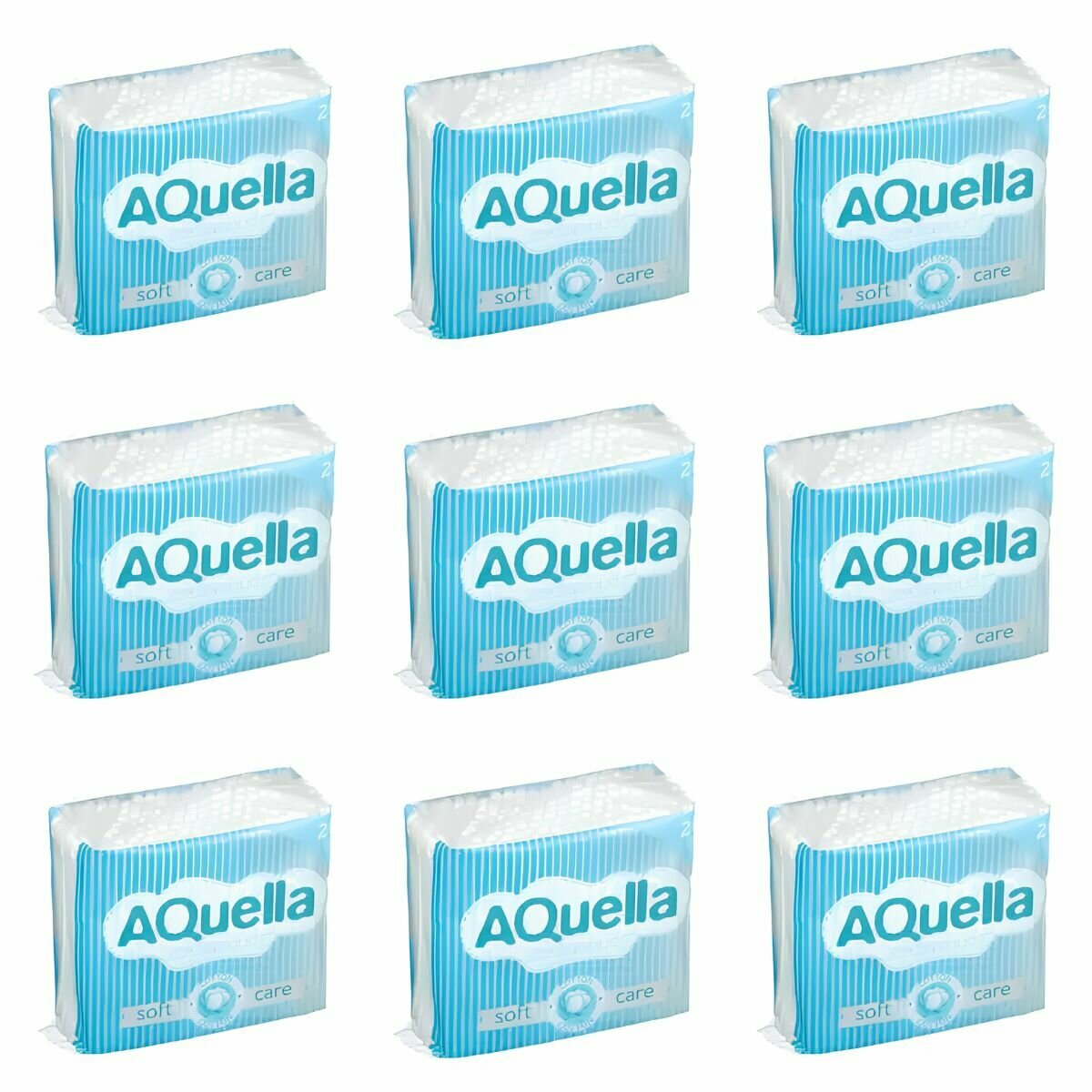 AQuella Ватные палочки 200шт в уп, 9 уп