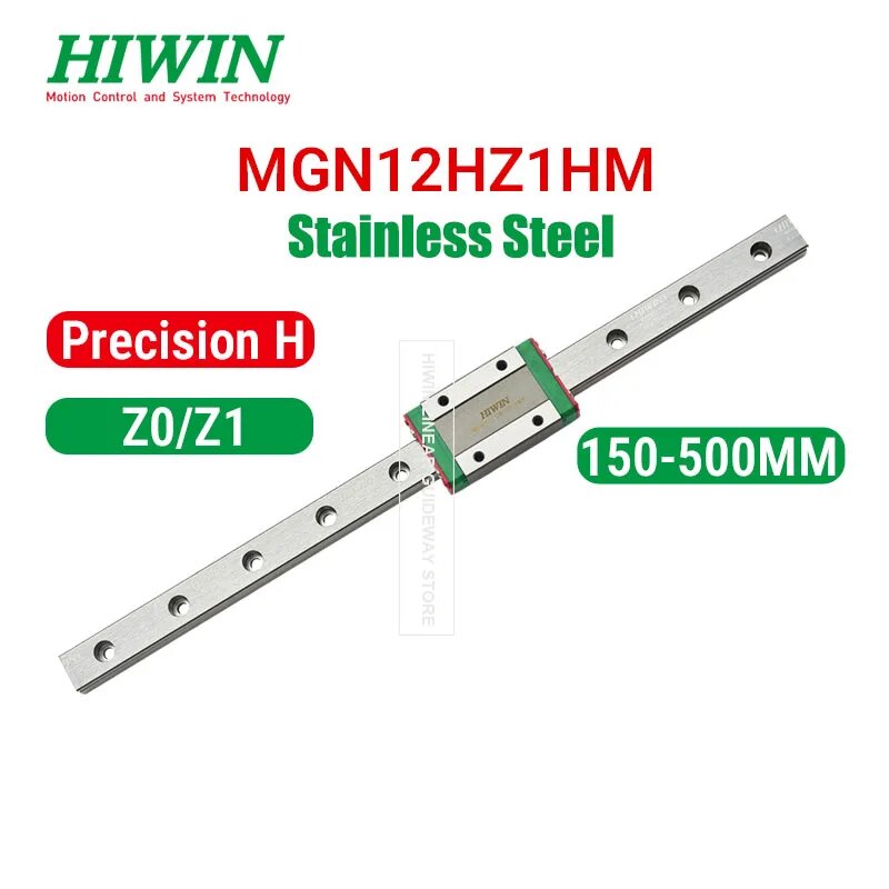 HIWIN MGN12H MGN9H Линейная направляющая класса H 150MM, MGN9HZ1HM