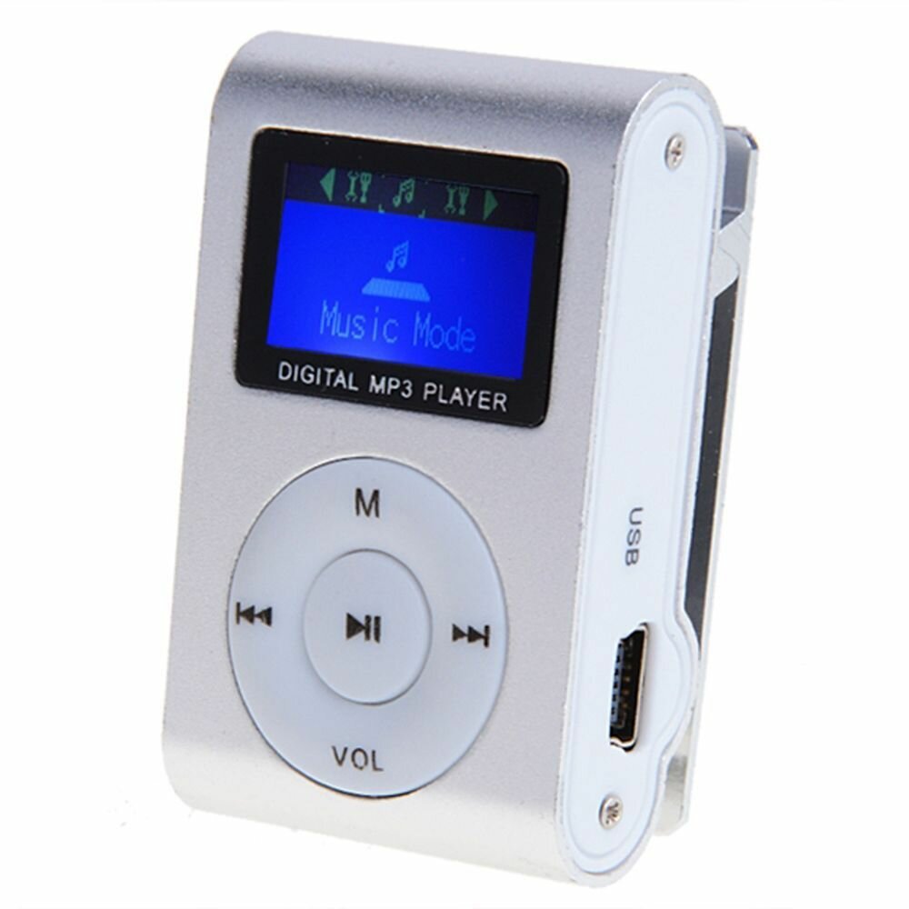 MP3-плеер, серебристый