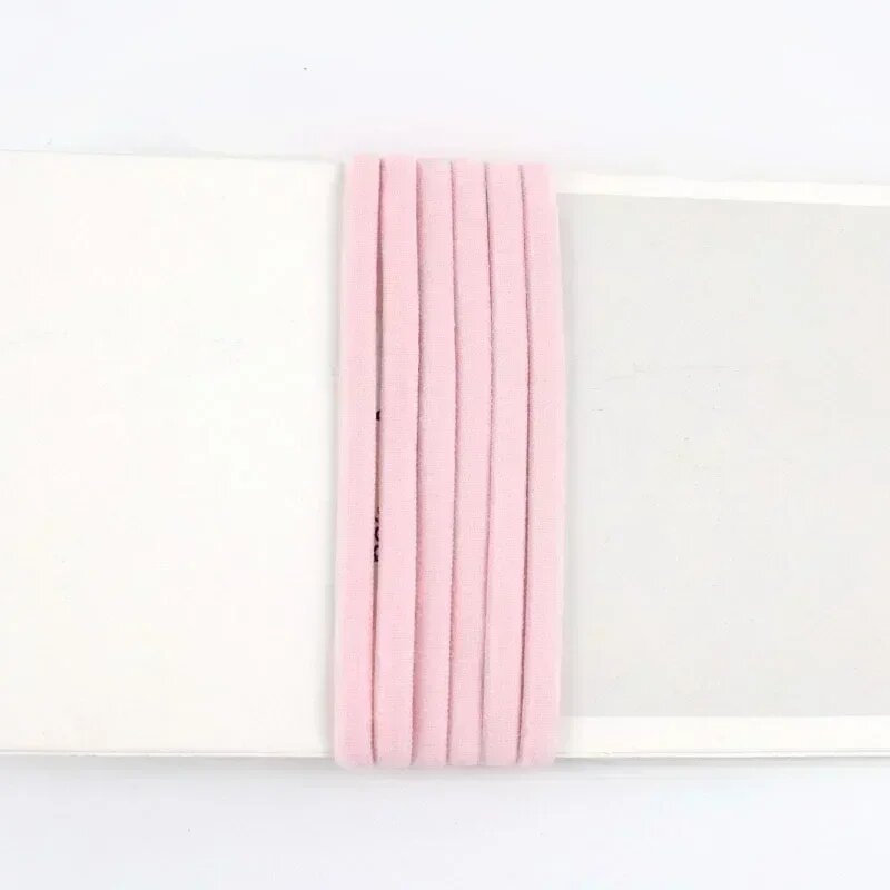 Meetee нейлоновая эластичная веревка 3/5 мм Розовый, 5mm, Pink, 5Meters