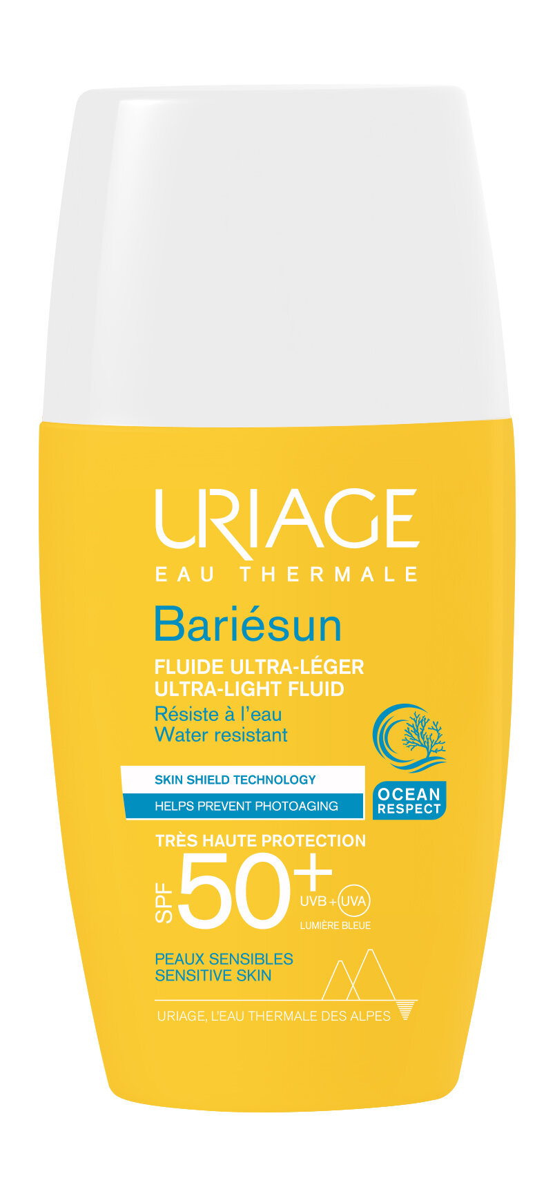 URIAGE Эмульсия для лица ультралегкая SPF 50+ "Барьесан", 30 мл