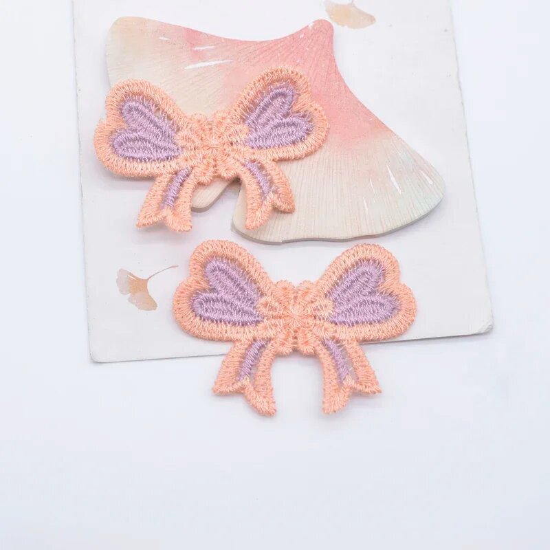 Набор из 12 аппликаций с бантом Diy Super Paradise Фиолетовый, Purple