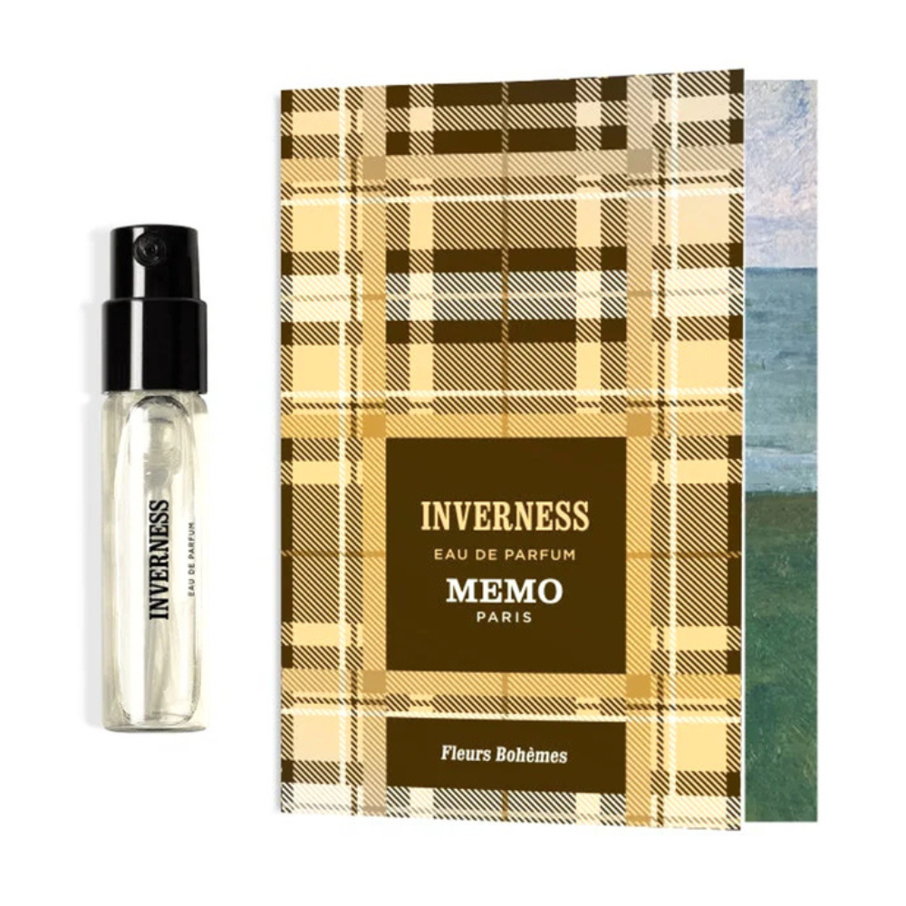 Memo Inverness 1.5 мл парфюмерная вода, унисекс, древесные, пряные, ароматические