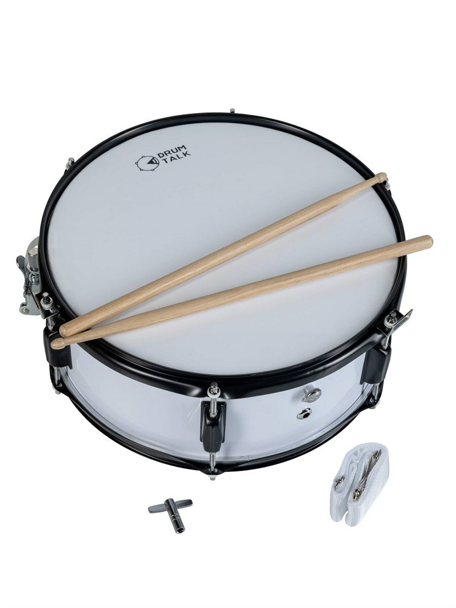 Барабан маршевый снэйр DRUM TALK MD S-1455WH