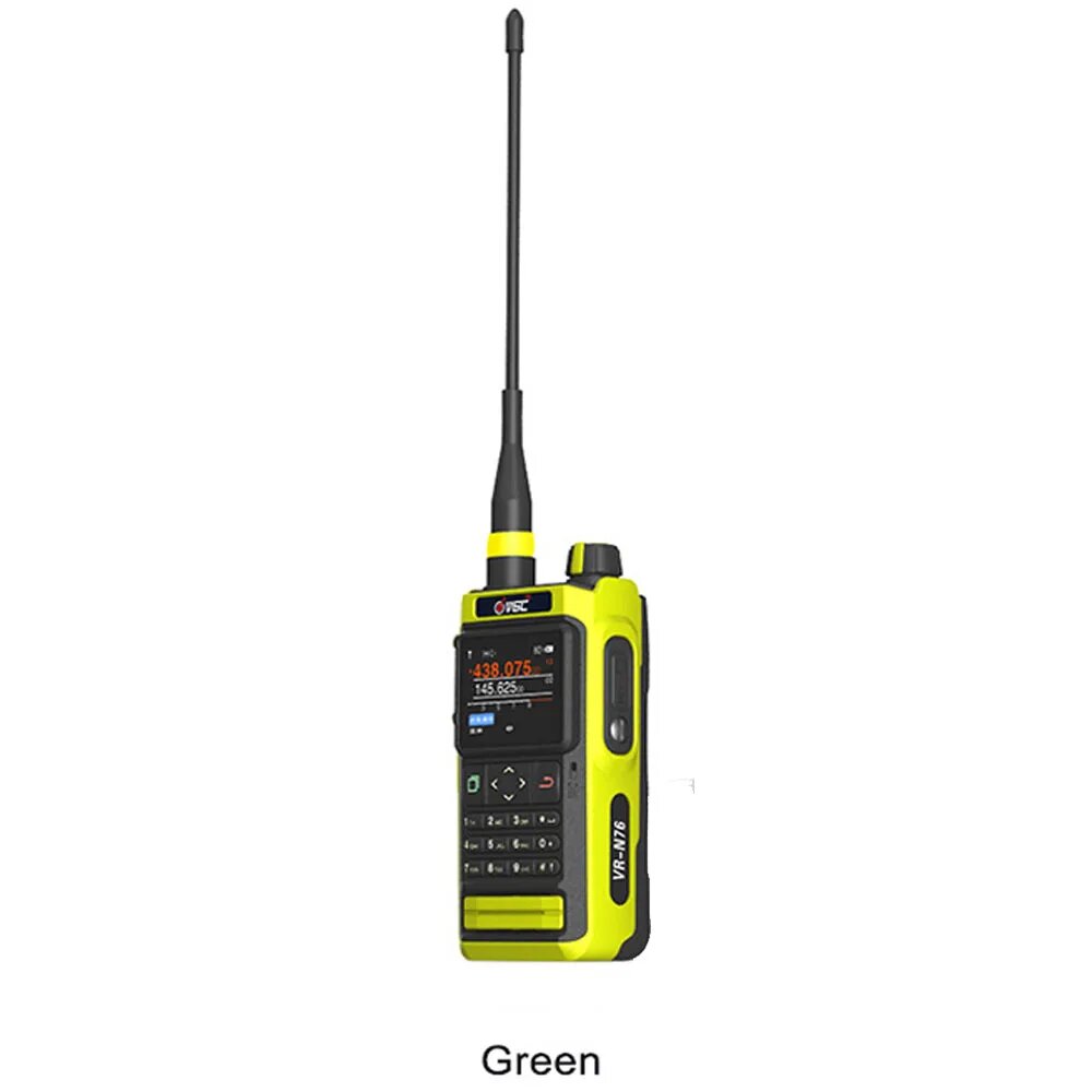 VR-N76 рация с GPS-позиционированием, водонепроницаемостью IP67, функцией Bluetooth APRS, FM-радио, двухполосным VHF/UHF внешним трансивером