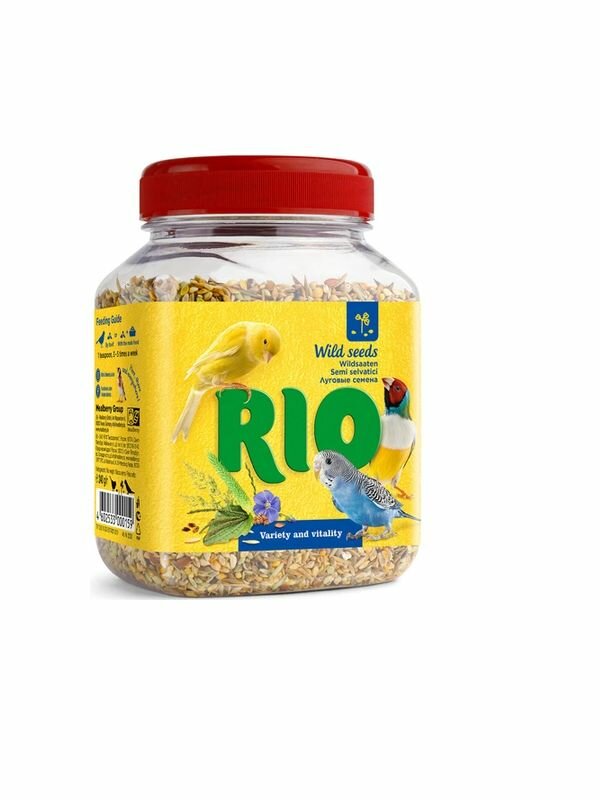 RIO Лакомство для птиц, семена луговых трав, 240 гр, 1 уп