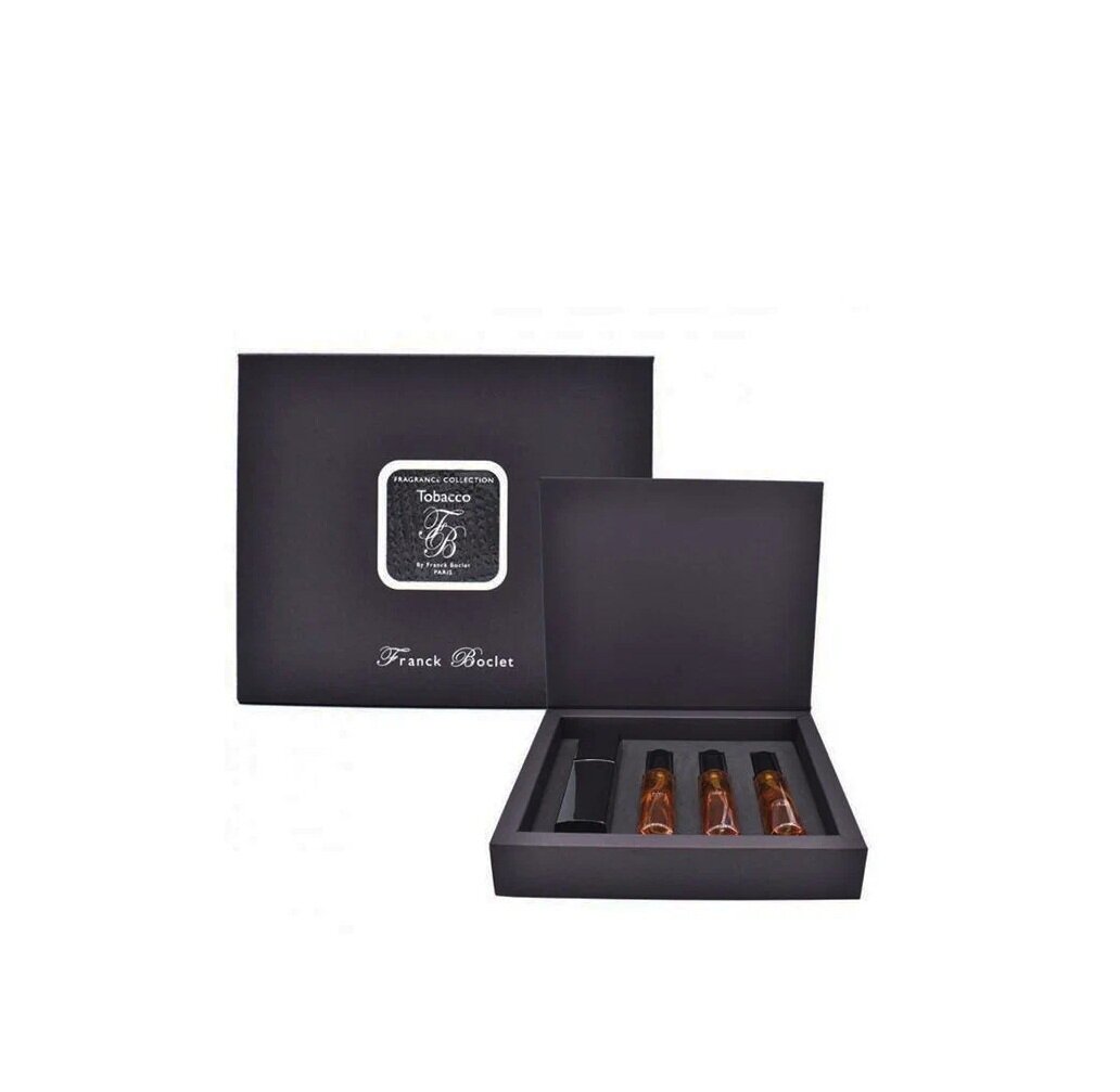Franck Boclet Tobacco set 4x20 мл парфюмерная вода мужская, восточные, древесные