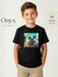 Футболка ONYX PRINTS, размер 128, черный