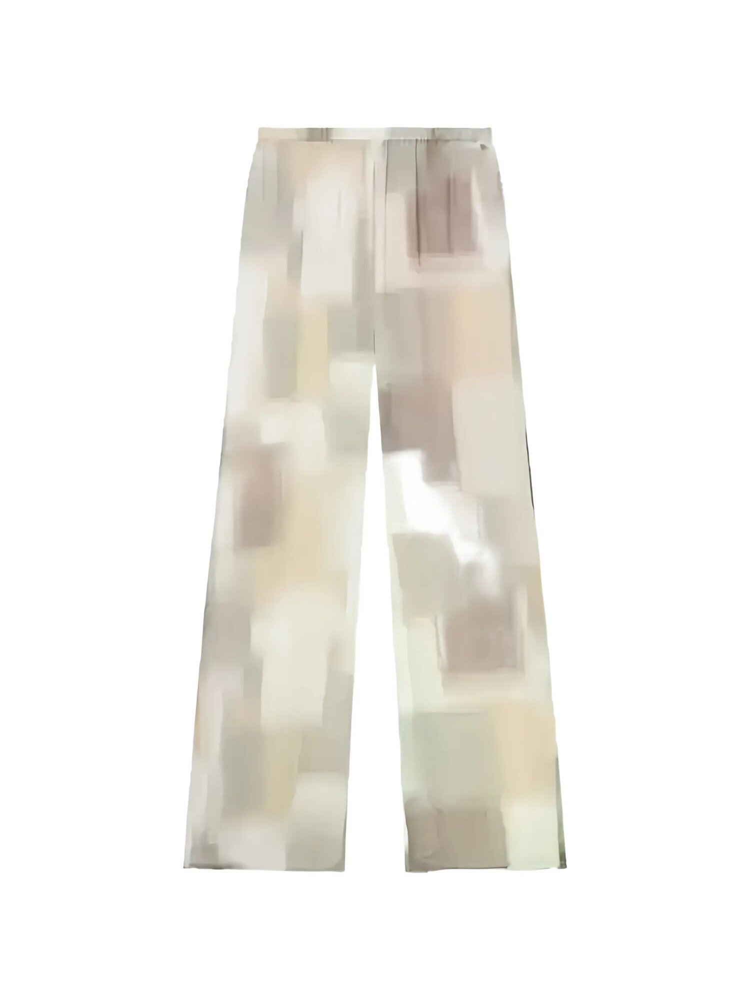 Брюки Abstract-print wide-leg trousers