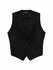 Пальто Tagliatore Welt-pockets waistcoat, размер 54, black / black