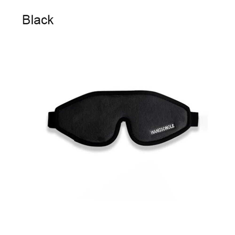 Детская 3D маска для сна Dreamfly Black