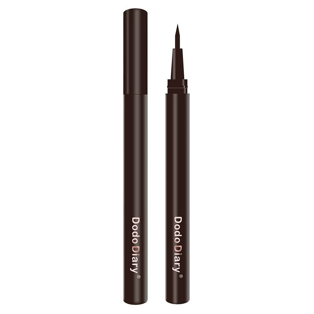 Подводка-фломастер для глаз waterproof 24H smudgeproof тон коричневый