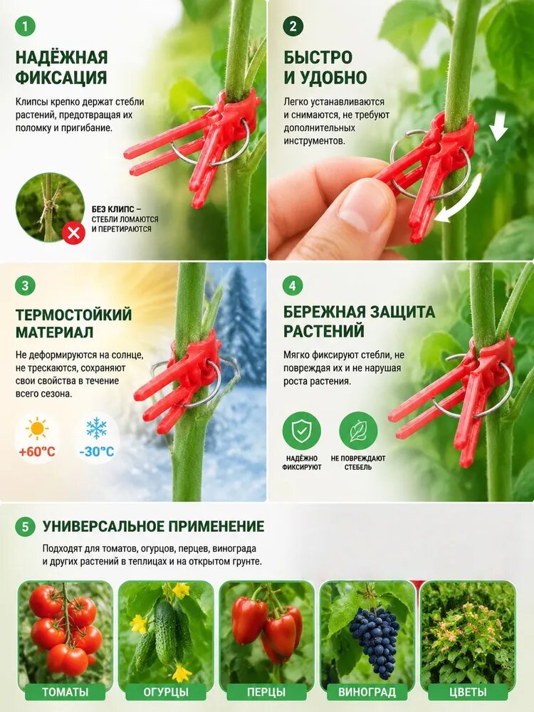 Комплект креплений30 х 22мм, Дюропласт, 217 шт