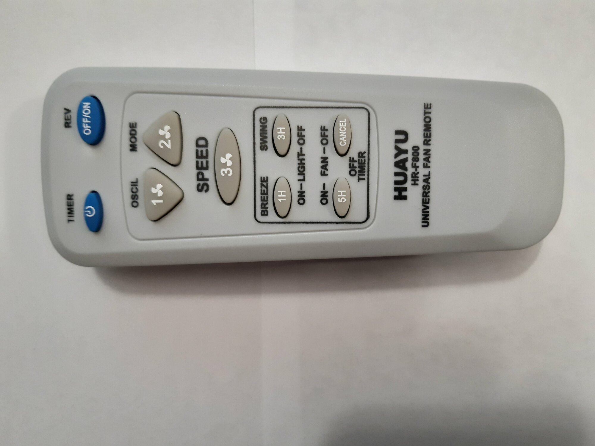 ПДУ Universal HR-F800 для вентиляторов