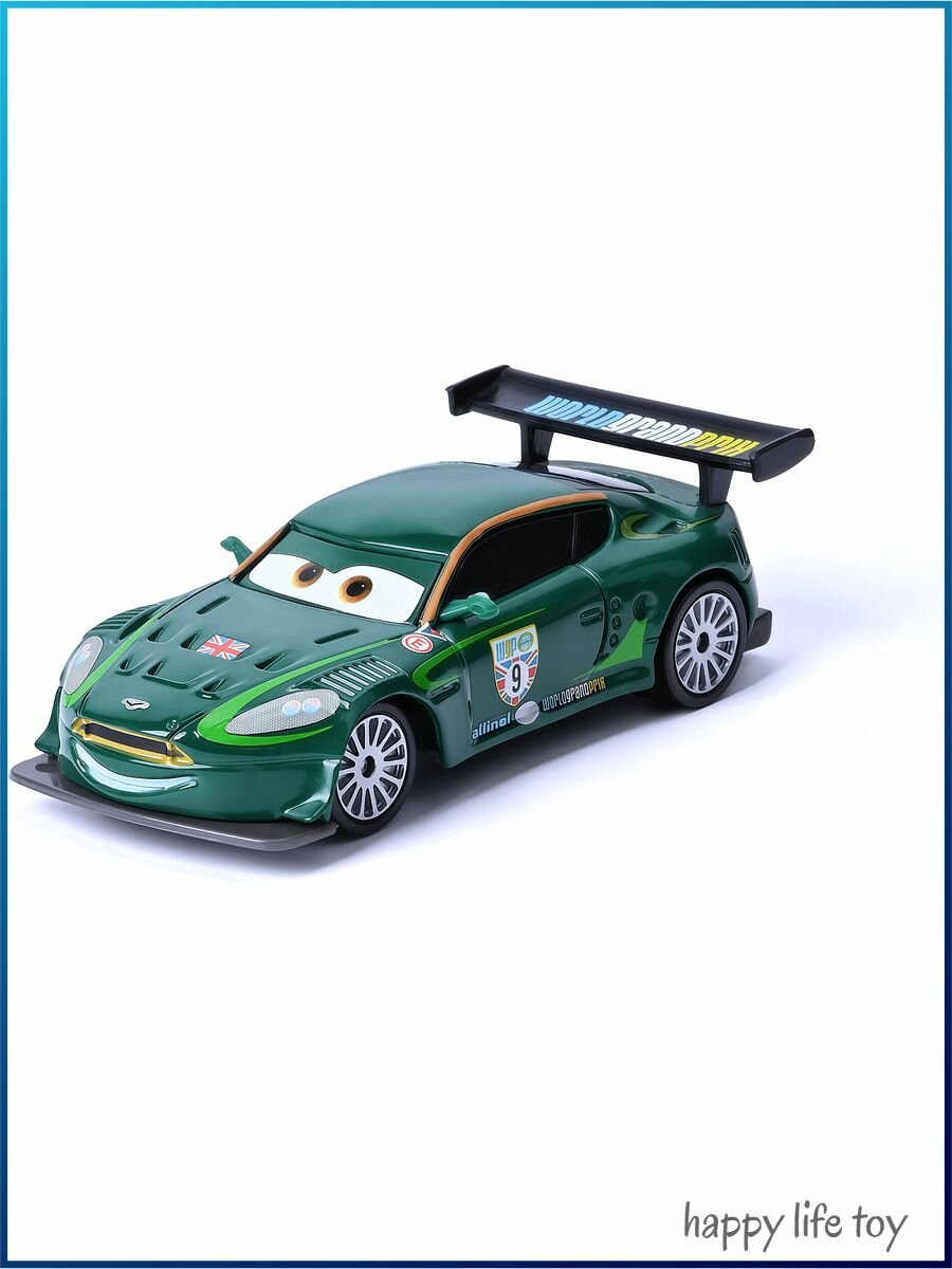 Литая коллекционная металлическая машинка из мультфильма "Тачки " (Cars 2) Найджел Гирсли
