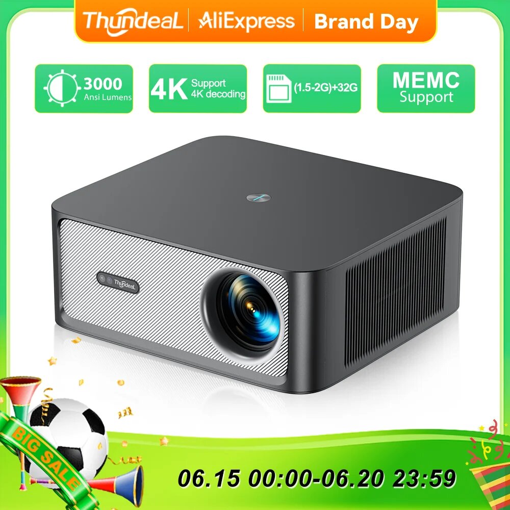ThundeaL TD98Pro портативный проектор Full HD 3D
