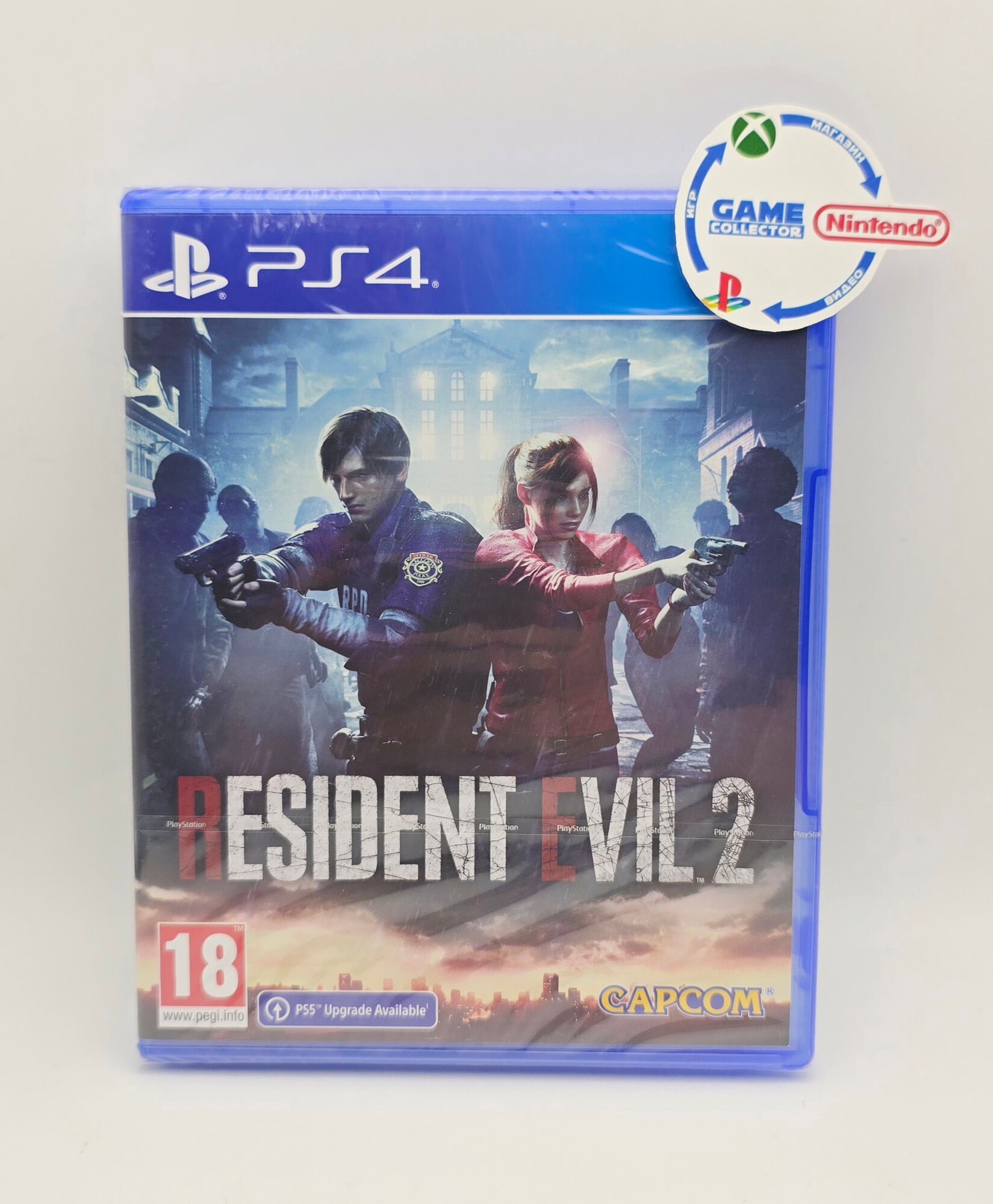 Игра Resident Evil 2 для Sony PlayStation 4 на диске с русскими субтитрами.
