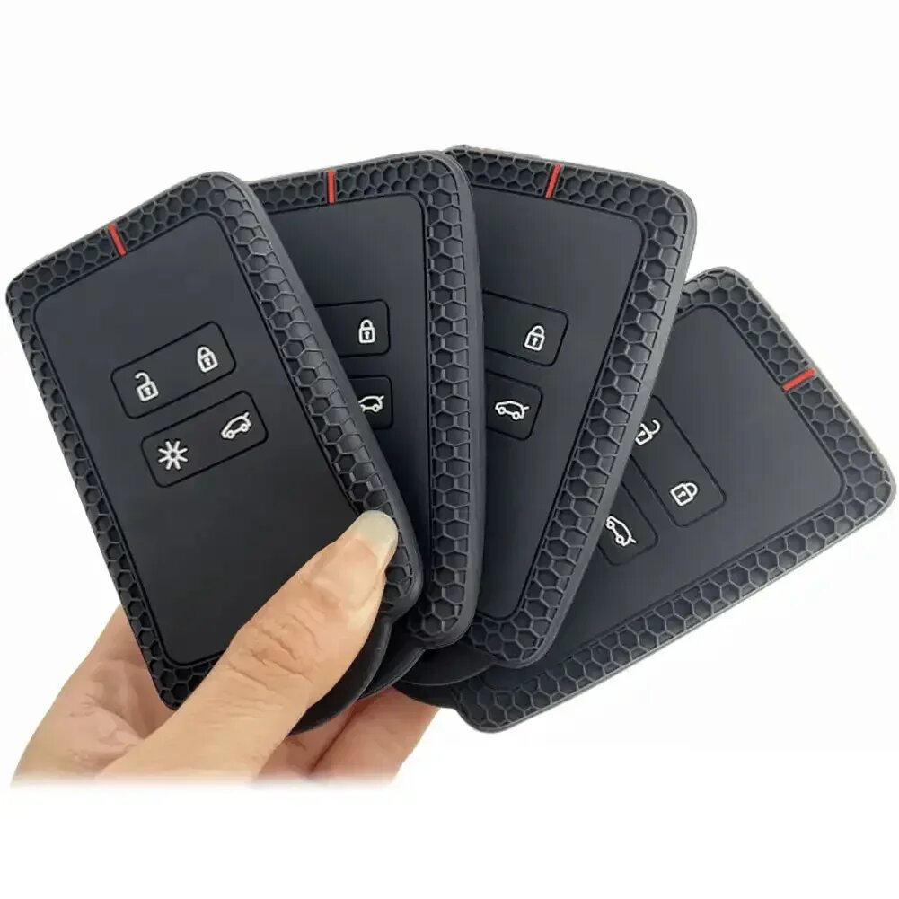 Силиконовый чехол для автомобильного ключа для Renault Captur Koleos Kadjar Arkana Megane Dacia Duster Sandero Stepway Smart Remote Control Fob Case