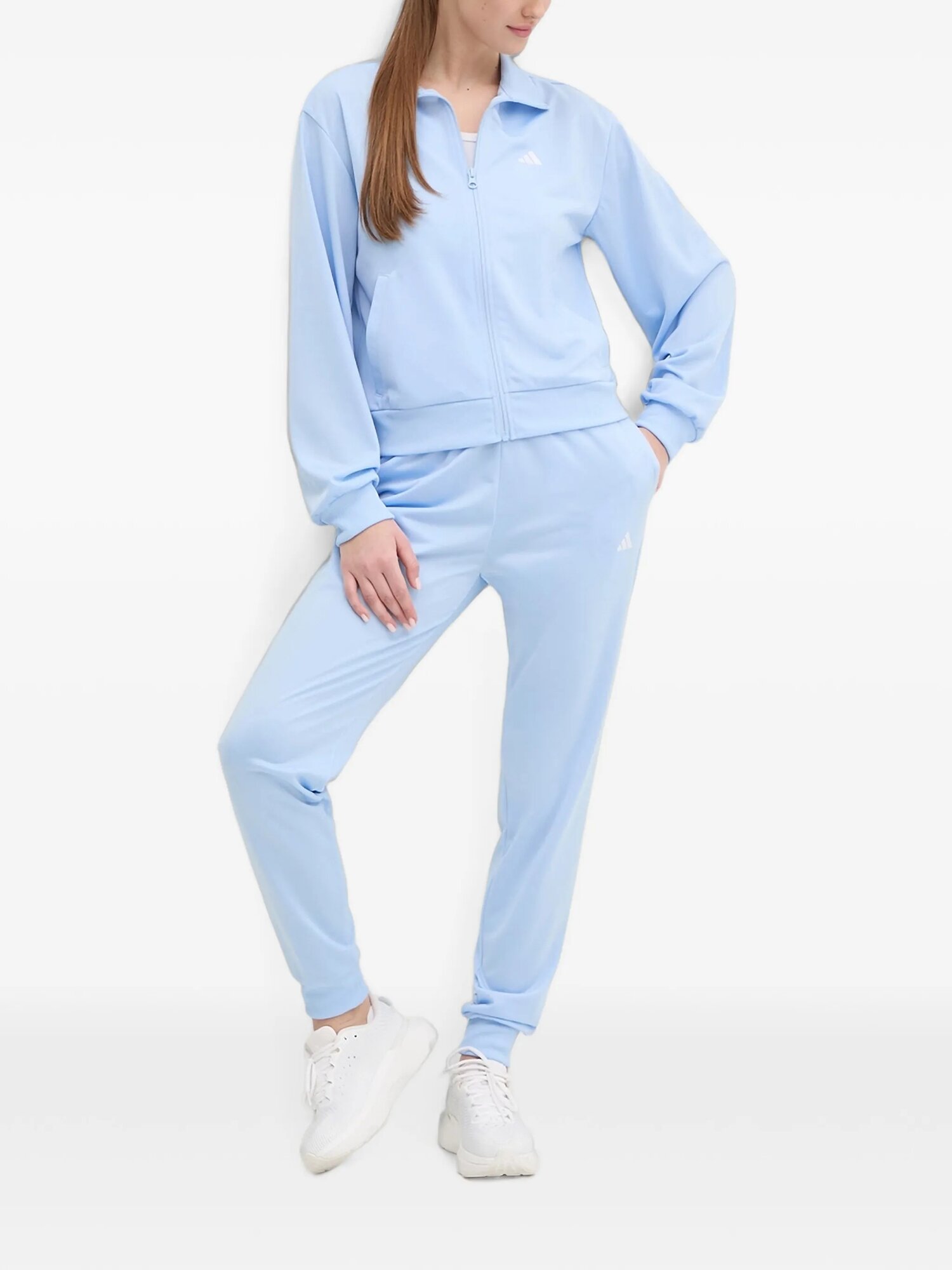 Брюки adidas Zip-up tracksuit set, размер 8 UK — фото 1