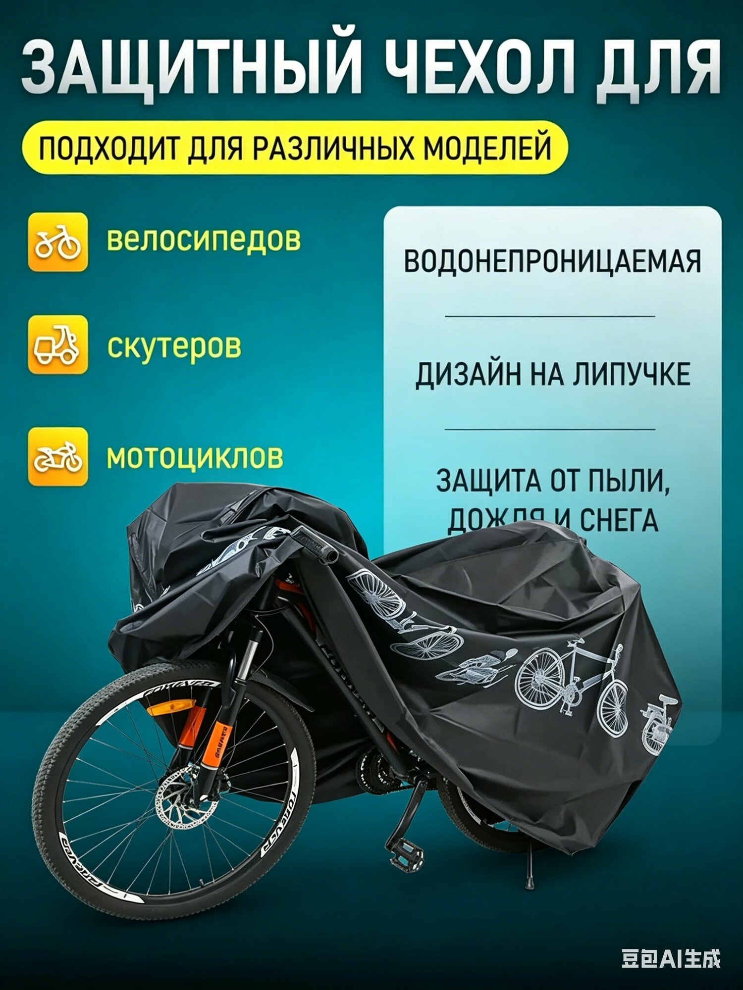 Чехол для велосипеда — фото 1
