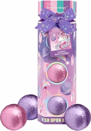 Набор бомбочек baylis & harding beauticology cosmic, 2 бомбочки для ванны, по 100 г