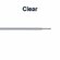 Провод PTFE Silver Plated 1-50 м 28AWG 0.08mm, Clear, 1 meter