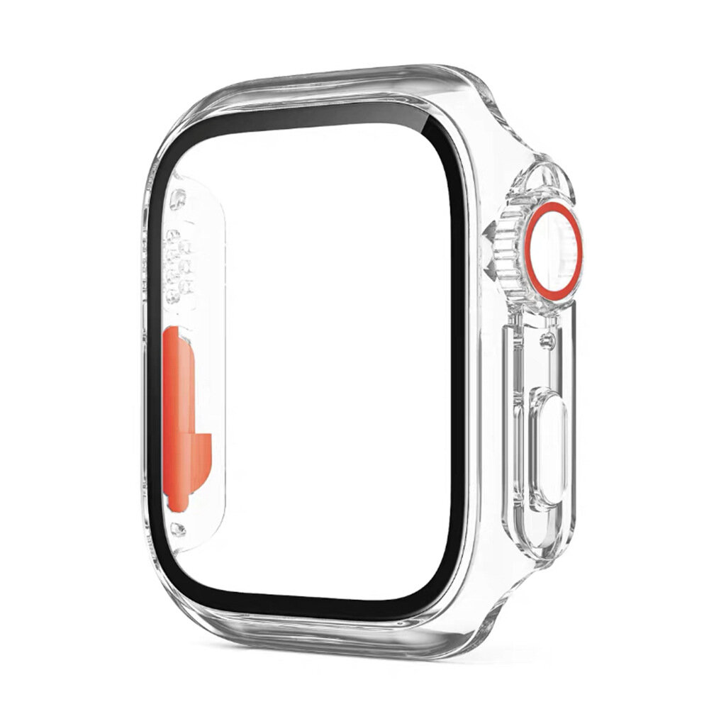 Прозрачный закаленный стеклянный защитный экран для Apple Watch 7/8 45 мм - Премиум HD